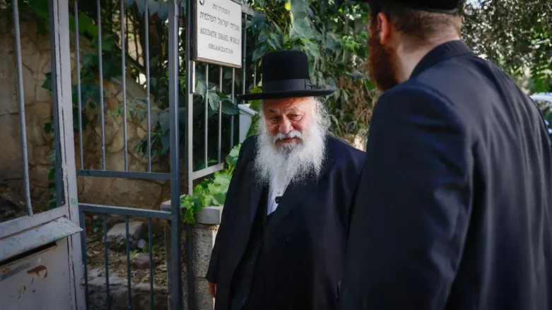 Agudat Yisrael leader: I agree with Deri, we will only go with ...