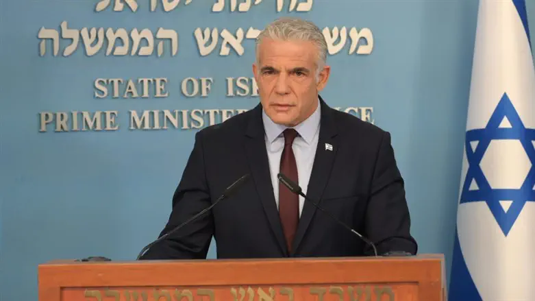 Lapid won't back disqualification of Balad Party: The court has already ...