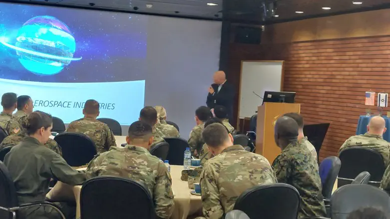 US military officers get glimpse into future of Warfare Tech at IAI HQ ...
