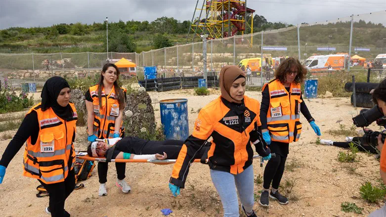 United Hatzalah: Women EMTs train for mass casualty incident after ...