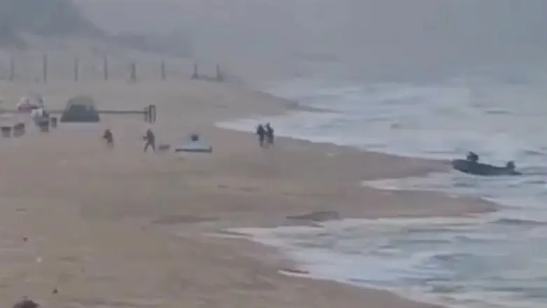 Dramatic footage: This is how the terrorists infiltrated Zikim Beach on ...