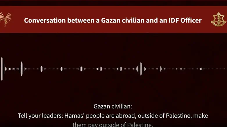 Gazan civilians on Hamas leaders: They’re all abroad staying in hotels ...