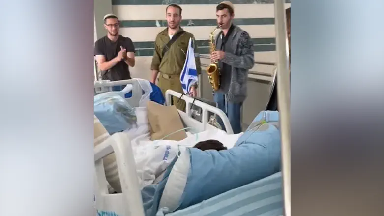 Singing and dancing: Injured soldier Ari Shpitz leaves the ICU | Israel ...