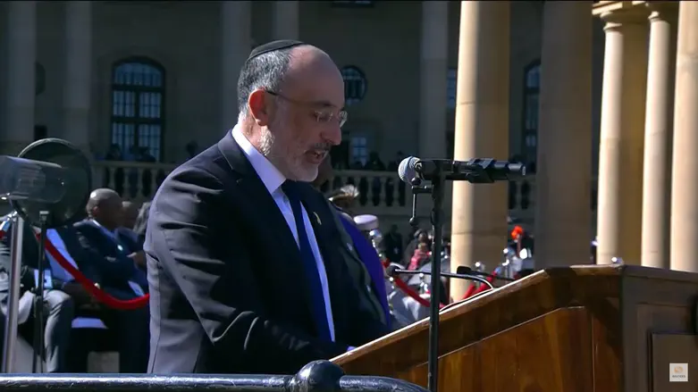SA’s Chief Rabbi declares unequivocal support for Israel at ...