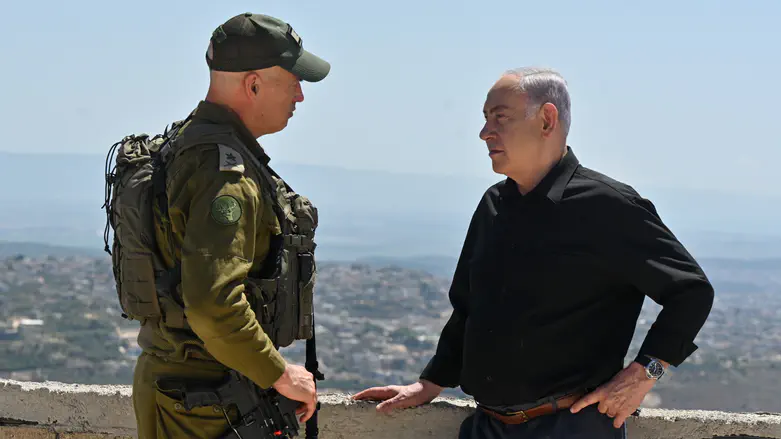 Netanyahu on Lebanese border: 'Here too, we will achieve victory ...