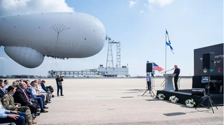 Following UAV damage: IDF considering putting observation balloon out ...