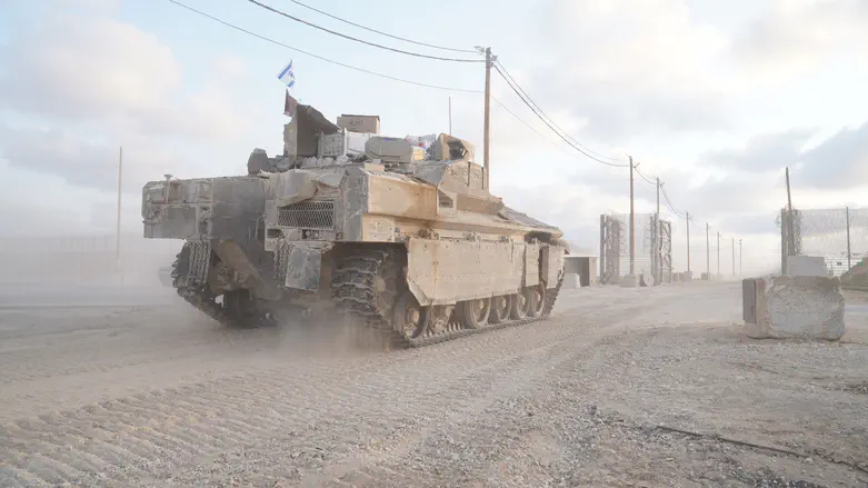 162nd Division leaves Philadelphi Corridor for Jabaliya op. | Israel ...