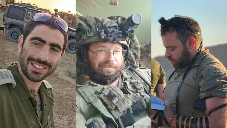 Cleared for publication: Ori, Netanel, and Tzvi fell in battle in Gaza ...