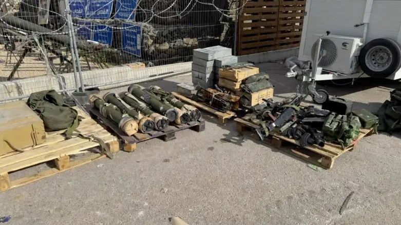Watch: Troops find launcher, mortars, explosives, and RPG in southern ...