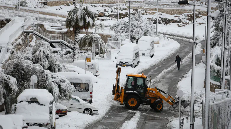 Cold front to hit later, snow still expected in Jerusalem on Saturday ...