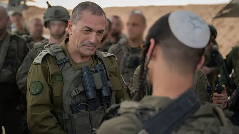 Chief of Staff to troops in Gaza: 'Always be ready and alert, you are ...