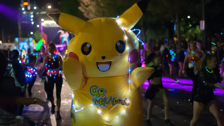 Pikachu flees police during anti-Erdogan protest in Turkey | Israel ...