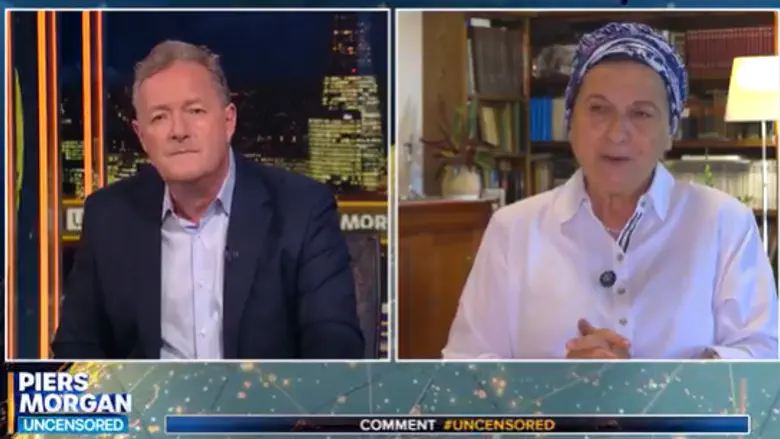 Piers Morgan attacks Daniella Weiss | Israel National News