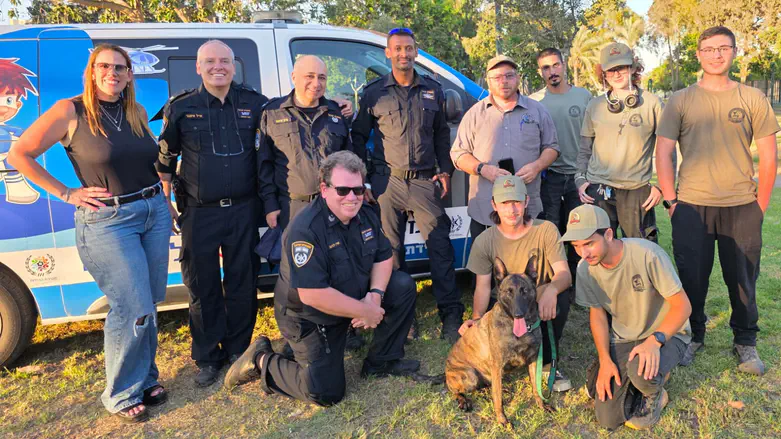 Israel Dog Unit holds special needs exhibition in Kiryat Malachi ...