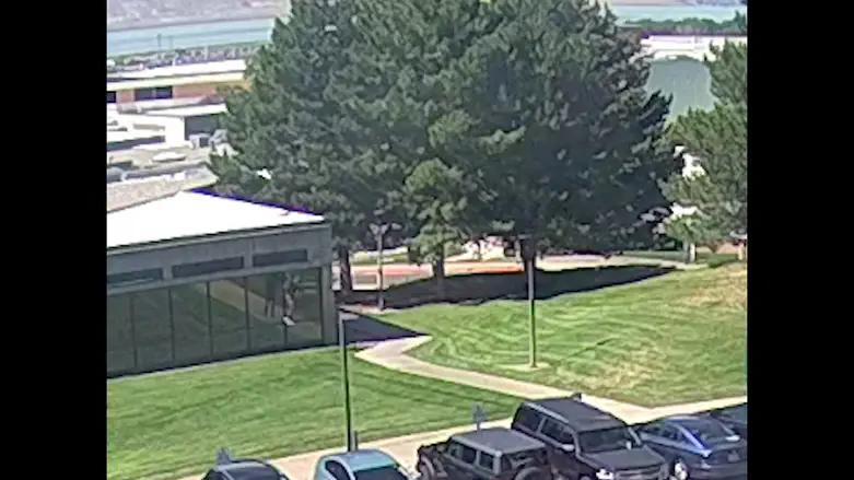 Jumping off the roof of a building: FBI releases video of Charlie Kirk ...