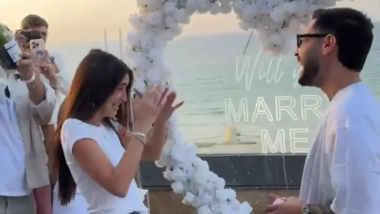 ‘She said yes!’ Freed hostage Eliya Cohen fulfills promise to propose ...