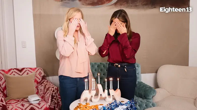 Watch: Noa Tishby and Amy Schumer light the final Hanukkah candles ...