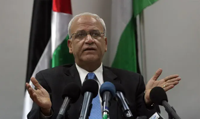 Erekat: It's two states or one state | Israel National News