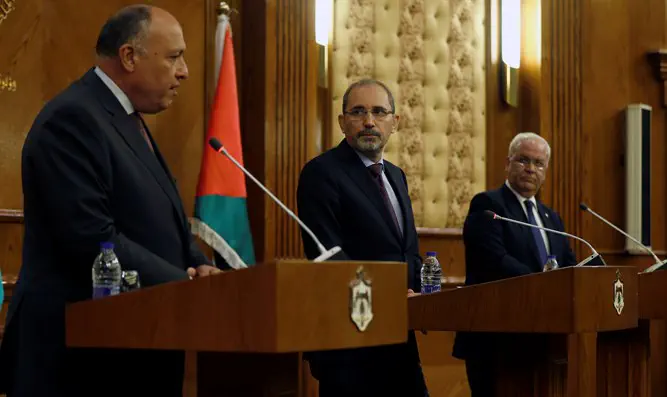 Jordan, PA, Egypt reiterate commitment to two states | Israel National News