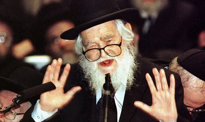 What did Rabbi Shach think about land for peace? | Israel National News