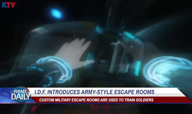 IDF introduces military-style 'escape rooms' | Israel National News