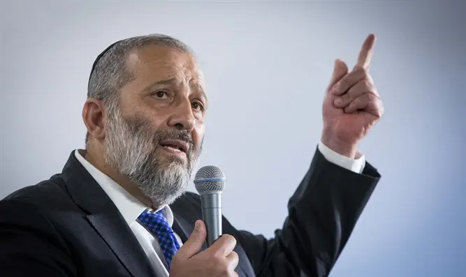 Deri: Shas is the sukkah of the state | Israel National News