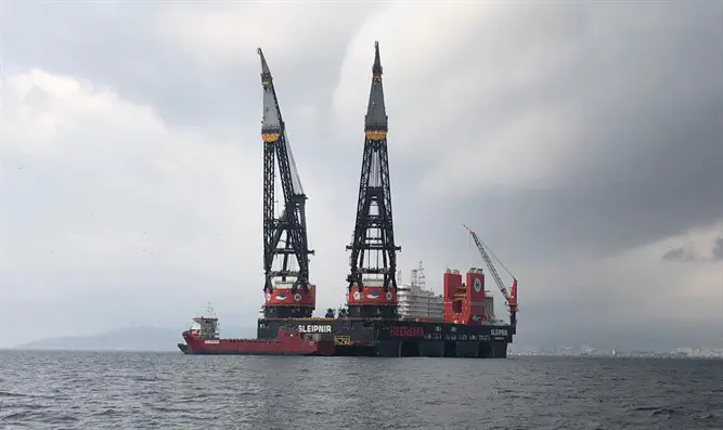 Israel's Leviathan platform in final stages of construction | Israel ...