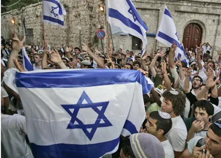 Celebrating a post October 7th Jerusalem Day Parade