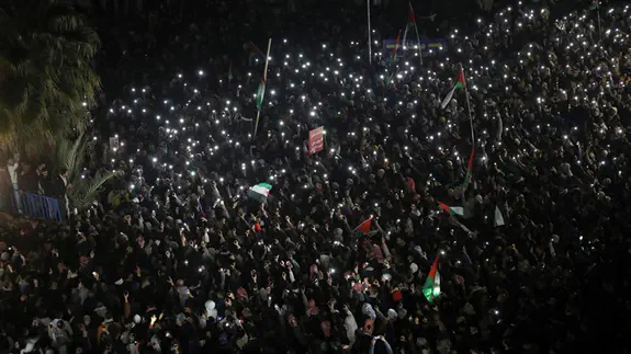 Jordan: Protesters arrested while trying to march towards Israeli ...