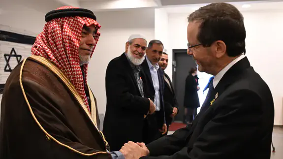 President Herzog hosts Muslim leaders, Influential Imams in Arab ...