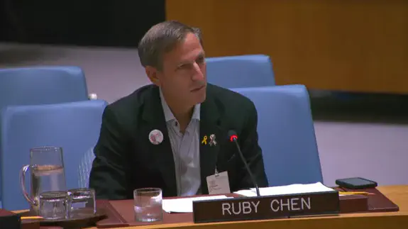 Hostage's father to UN: 'We're here with a message in the name of the ...