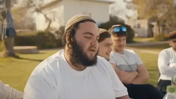 Chilling: David Libi, who was killed in Gaza, in a video from the ...