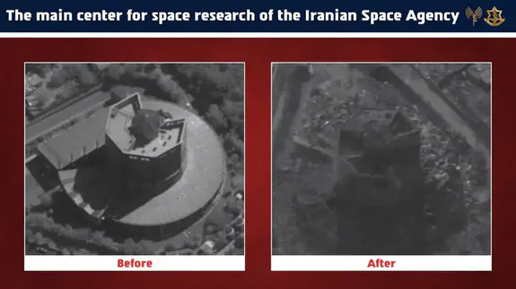 IAF takes out key Iranian Space Agency research site | Israel National News